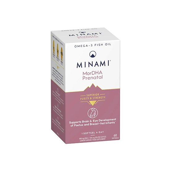 MorDHA Prenatal Omega-3 Fish Oil - 60 Capsules – Natures Living Ltd